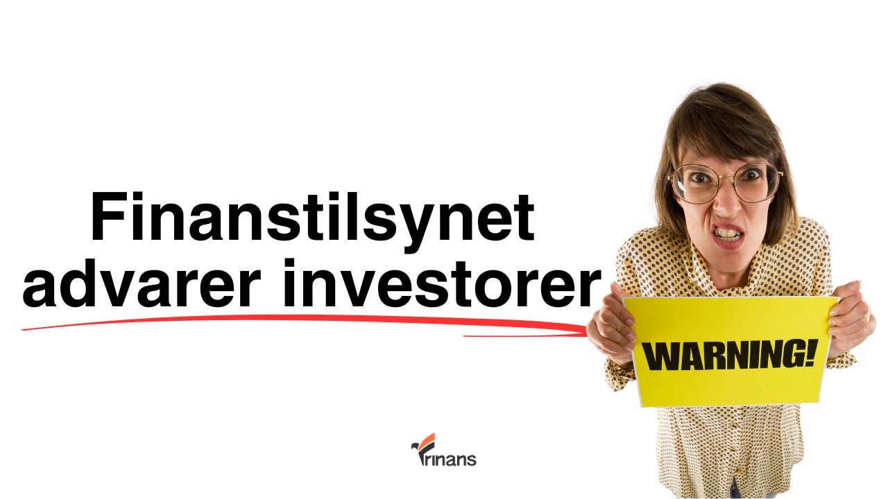Finanstilsynet advarer investorer ⚠️ Vær kritisk overfor finfluencernes ...