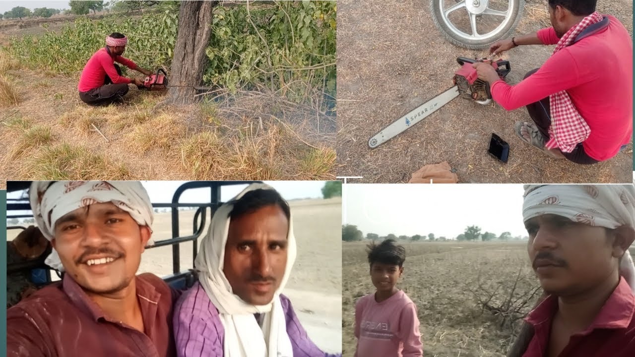 Gao me bahut log pareshaan karte hai to hame tree katna pada / vlog ...