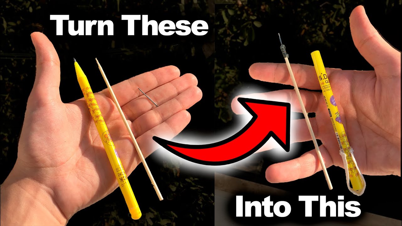 DIY MINI SPEAR! HOW TO MAKE A MINI SPEAR?! - YouTube