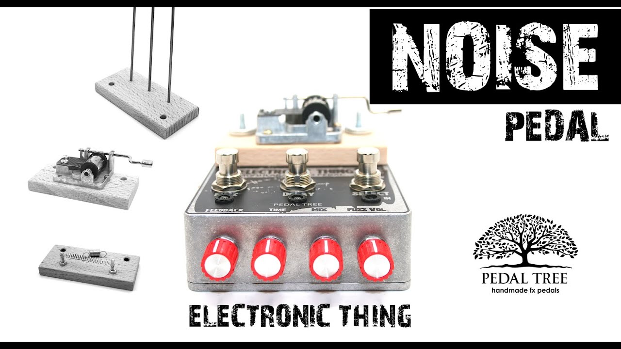 Pedal Tree Electronic Thing noise pedal with changeable sound modules ...