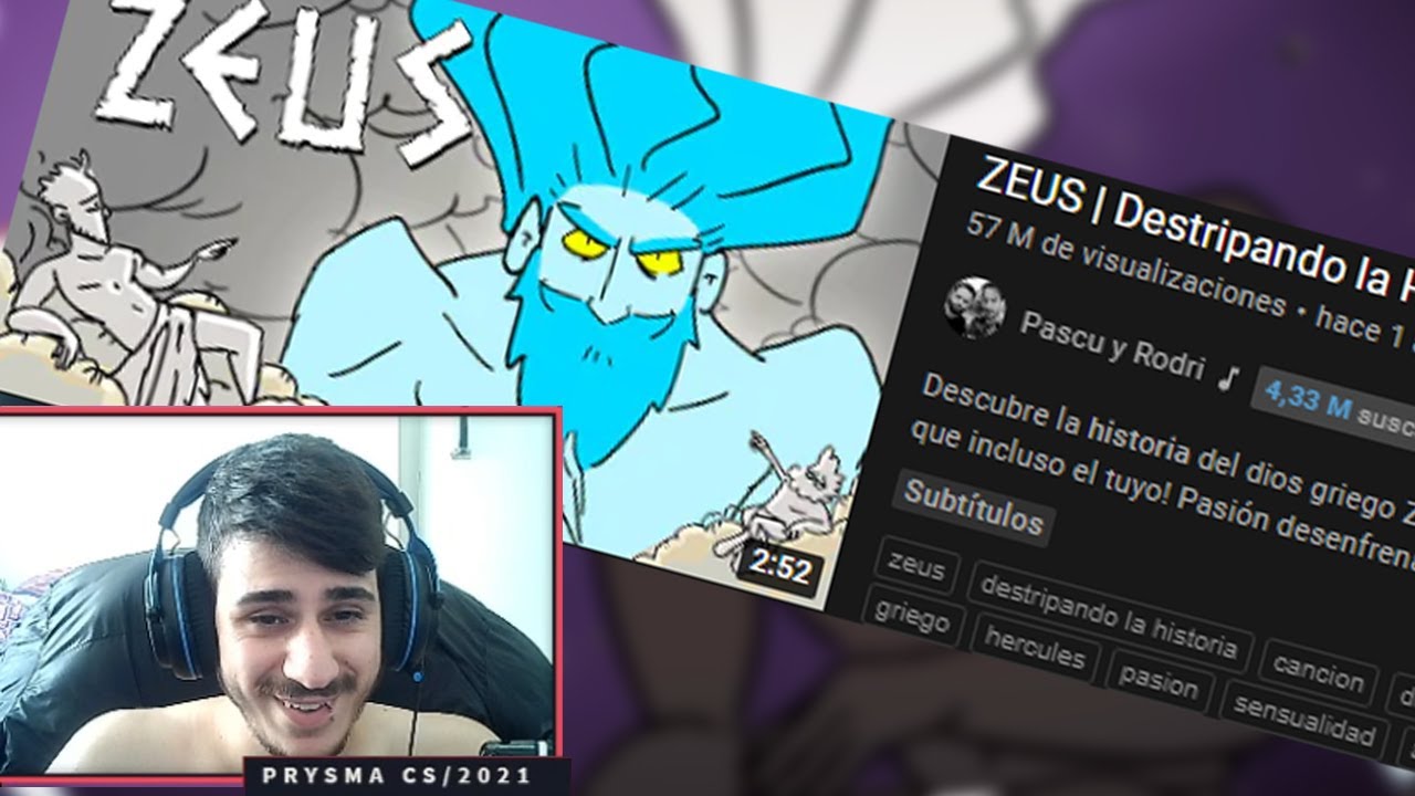 ZEUS | Destripando la Historia | Canción || REACCION - YouTube