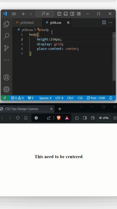 Fixed Centering Problem In CSS Grid! #cssgrid #css - YouTube