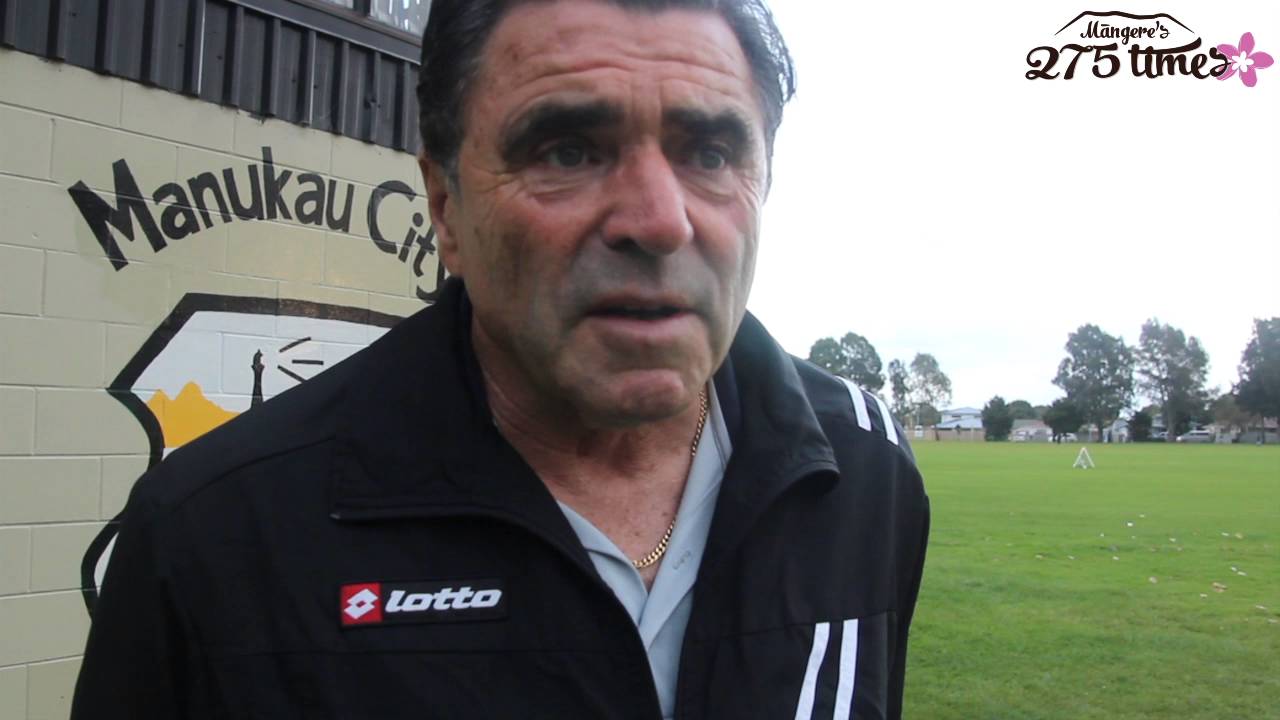 Kevin Fallon, Manukau City AFC first team coach interview with Mangere ...