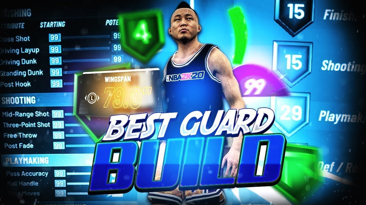 NBA 2K20 MOST OVERPOWERED POINT GUARD BUILD! THIS IS THE BEST DRIBBLE ...