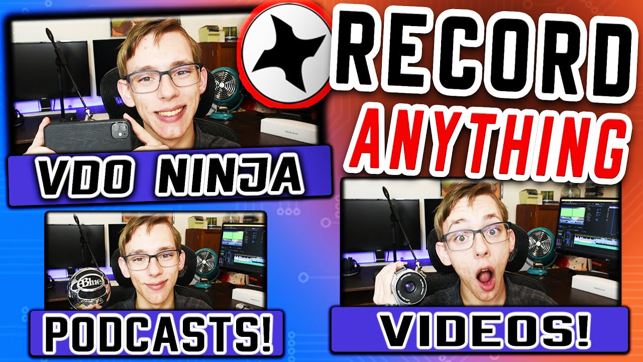 ULTIMATE VDO Ninja Tutorial - Record High Quality Group Videos - YouTube
