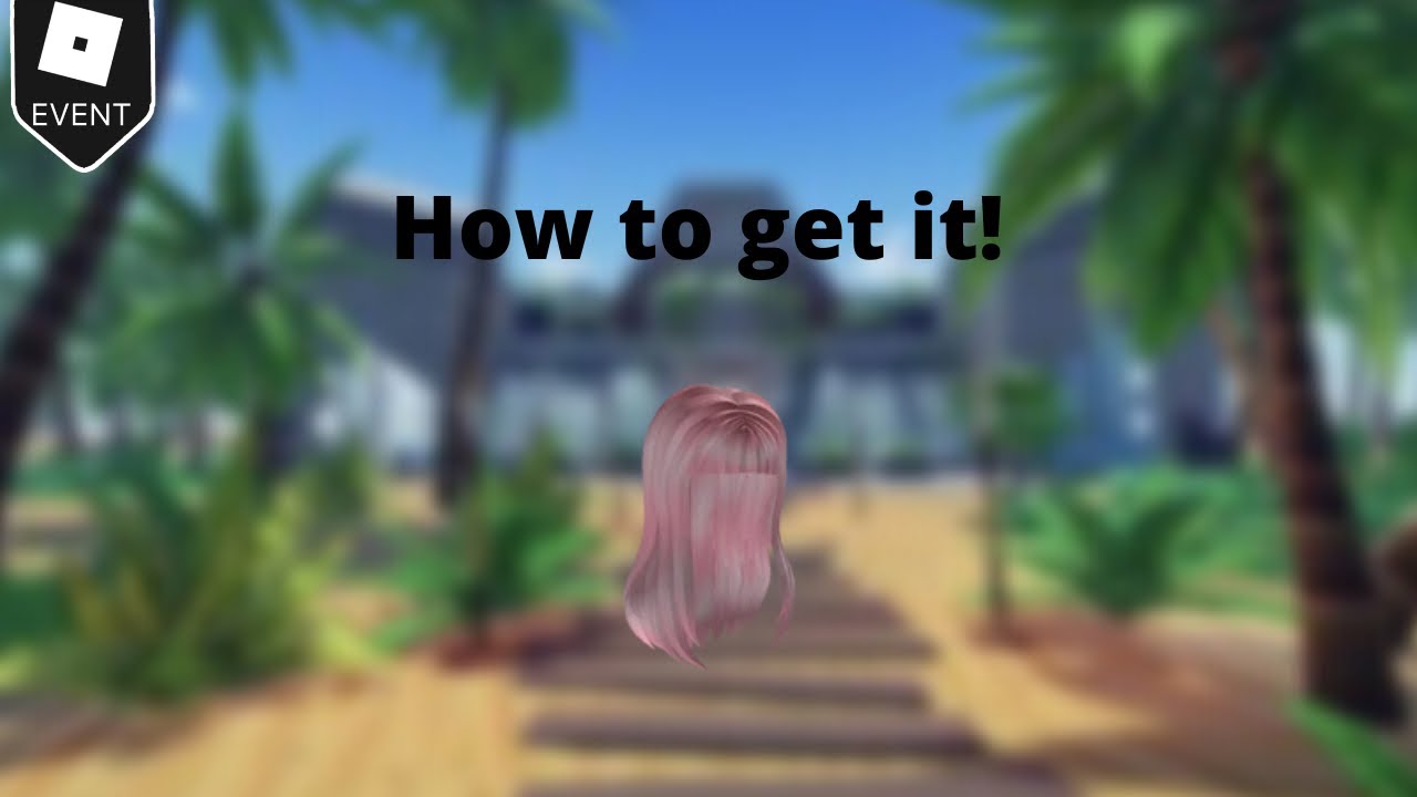 How to get the NARS Blush Pink Hair on roblox! (ROBLOX Nars Color Quest ...