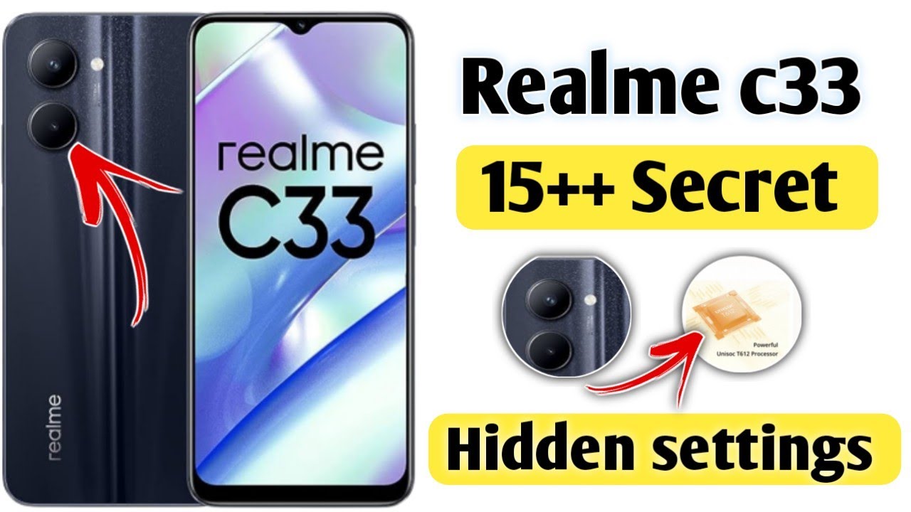 Realme c33 top hidden settings | Realme c33 15++ secret tips and tricks ...