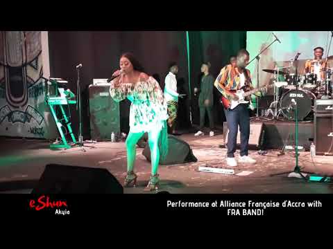 eShun Live Performance at Alliance Française d'Accra with FRA Band!