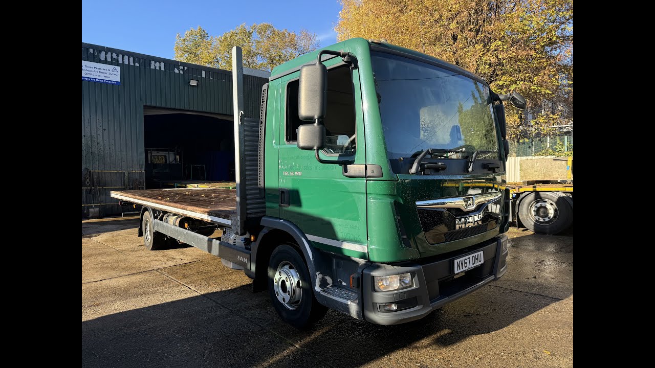 2018 MAN TGL 12.190 Platform Vehicle - YouTube