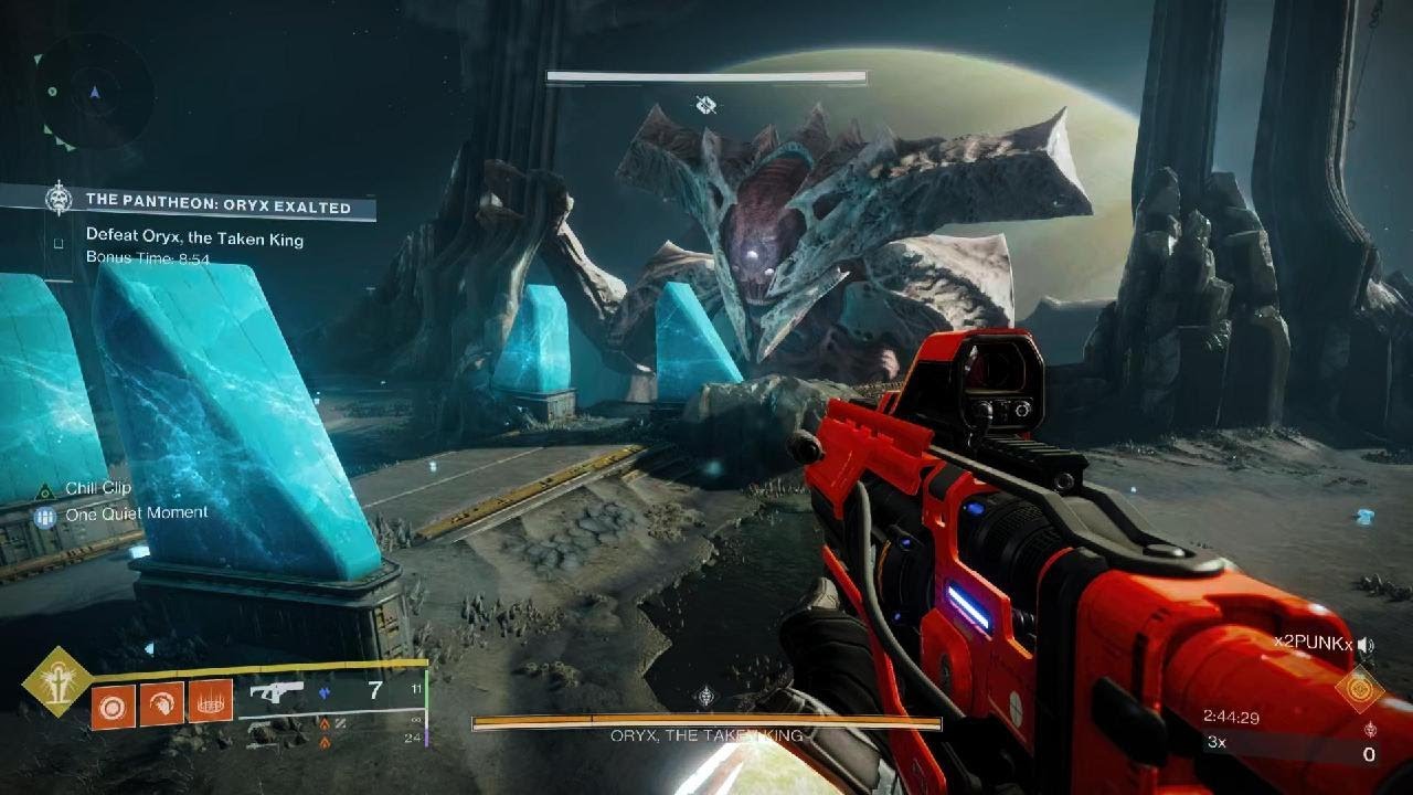 Destiny 2 - Pantheon Week 2 "Oryx" High Score (Platinum) - YouTube