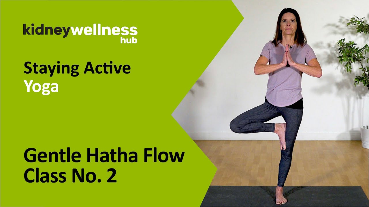 Yoga | Gentle Hatha Flow 2 | Staying Active - YouTube