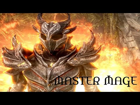 MASTER DESTRUCTION MAGE SKYRIM!! MONTAGE - YouTube