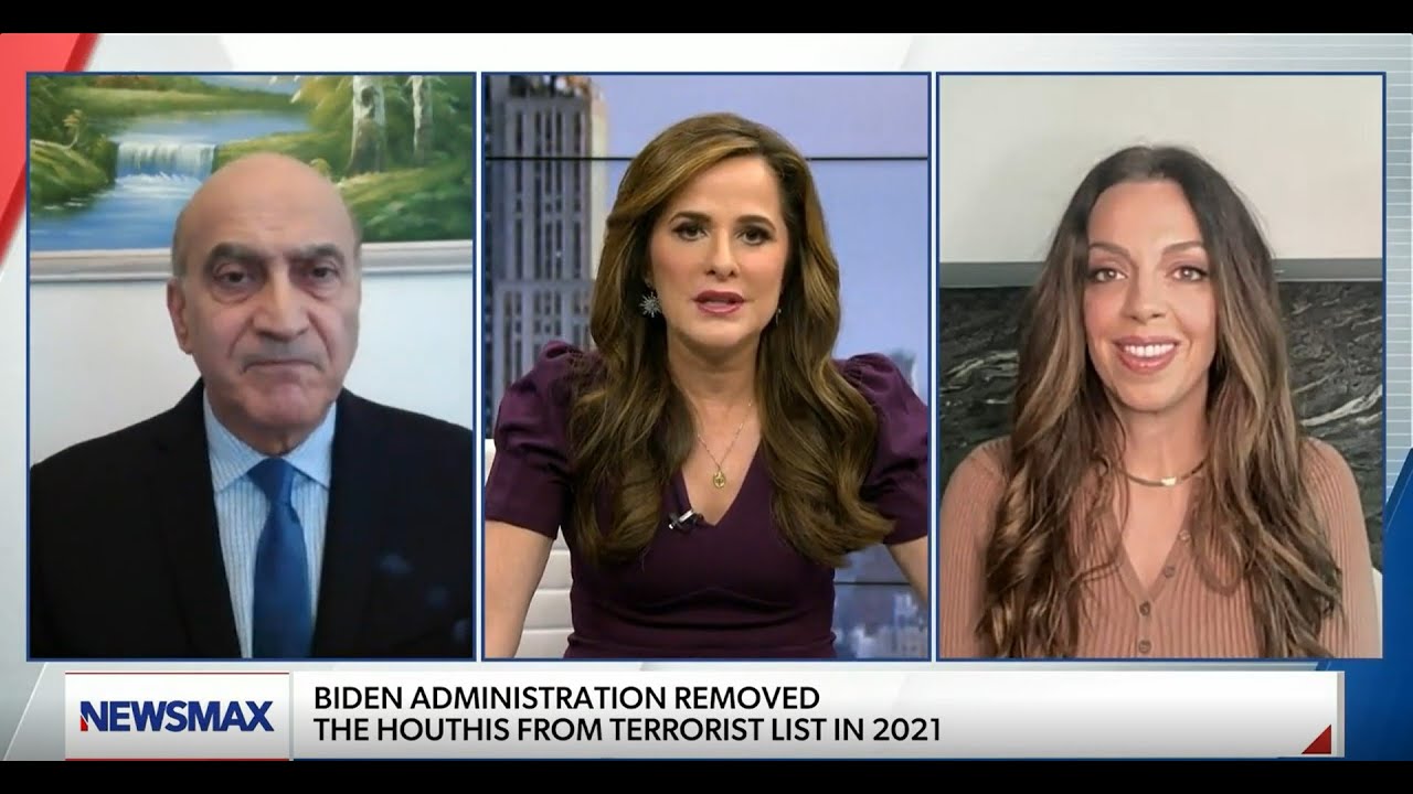 Lisa on Newsmax: How Biden Emboldens Iran and the Houthis - YouTube