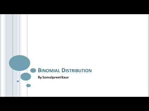 Binomial Probability Distribution | Business Statistics | Engineering ...