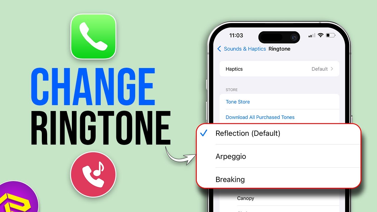 How to Change Incoming Call Ringtone Sound on iPhone | Set Ringtone on ...