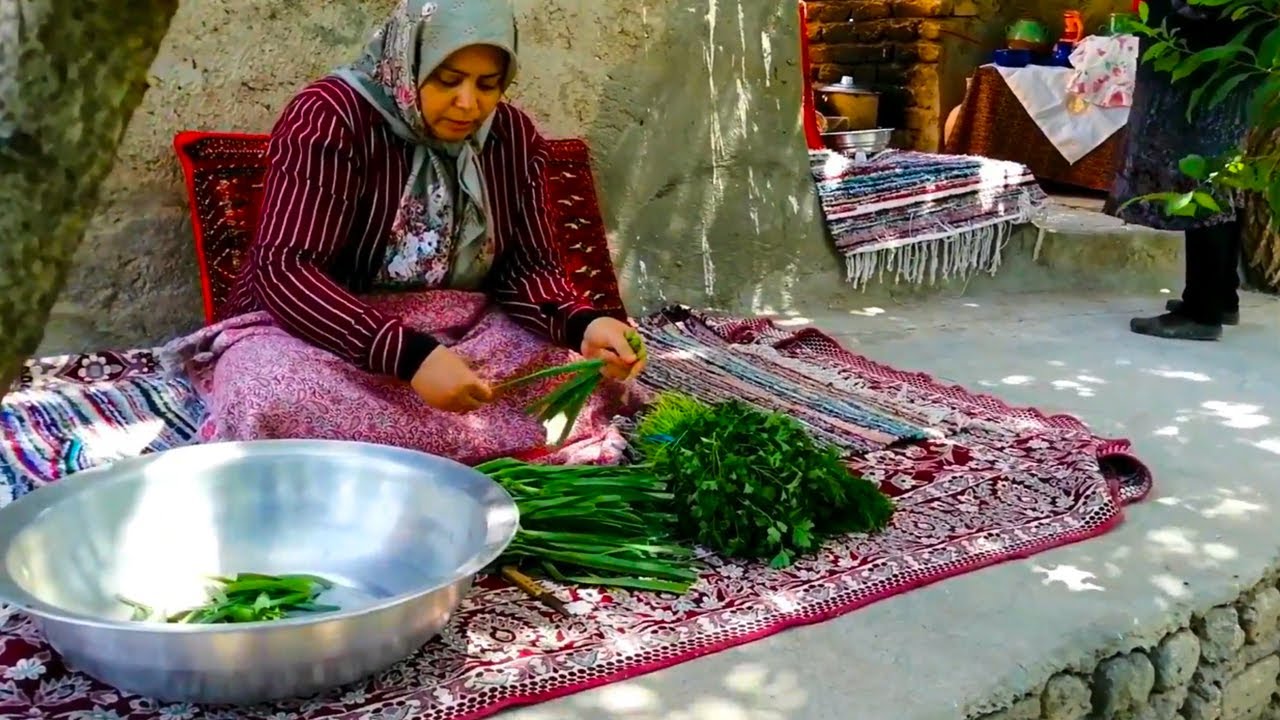 rural life in iran and amazing country life vlog cooking | village tale ...