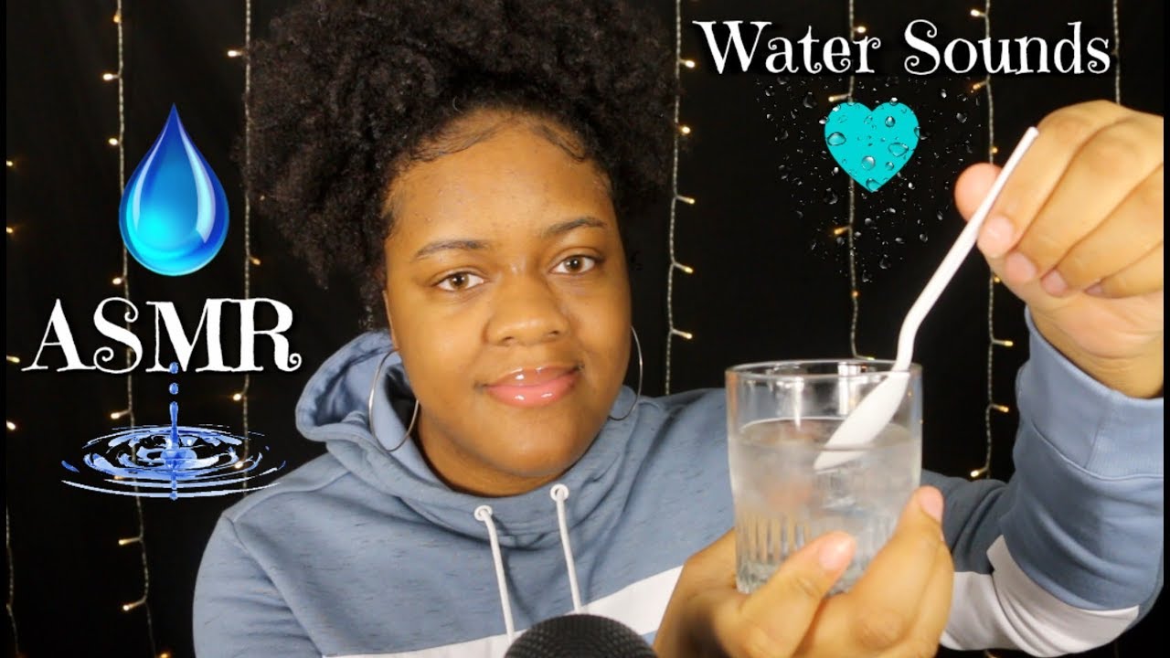 ASMR | 7 Different Water Sounds💧| Bubbles, Spraying, Dripping💧 ...