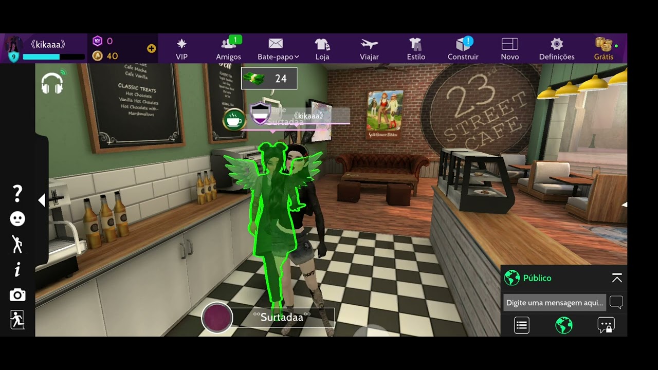 ajudando o povo do café no avakin Life(segundo vídeo no canal) - YouTube