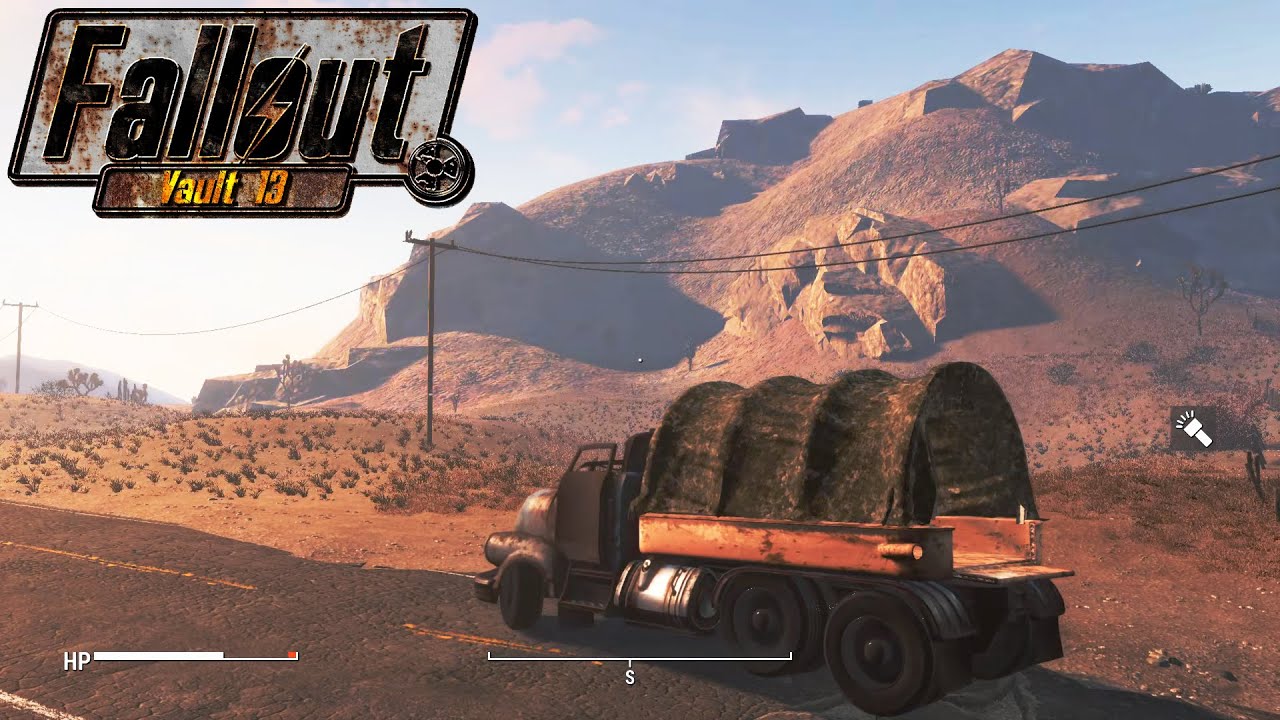 You Can Drive Trucks In Fallout: Vault 13, California Wasteland - YouTube