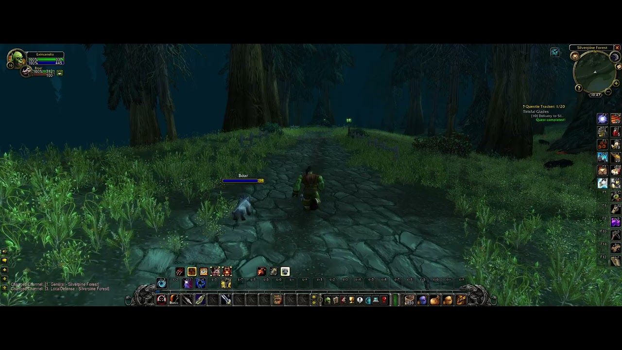 WoW Classic: Delivery to Silverpine Forest - YouTube