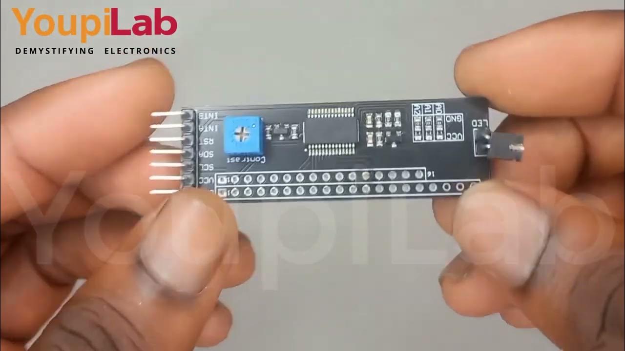 Module I2C MCP23017 9679 - YouTube
