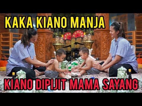 KIANO DI PIJAT MAMA ‼️ BIAR KUAT IKUT PAPA KERJA ❤️