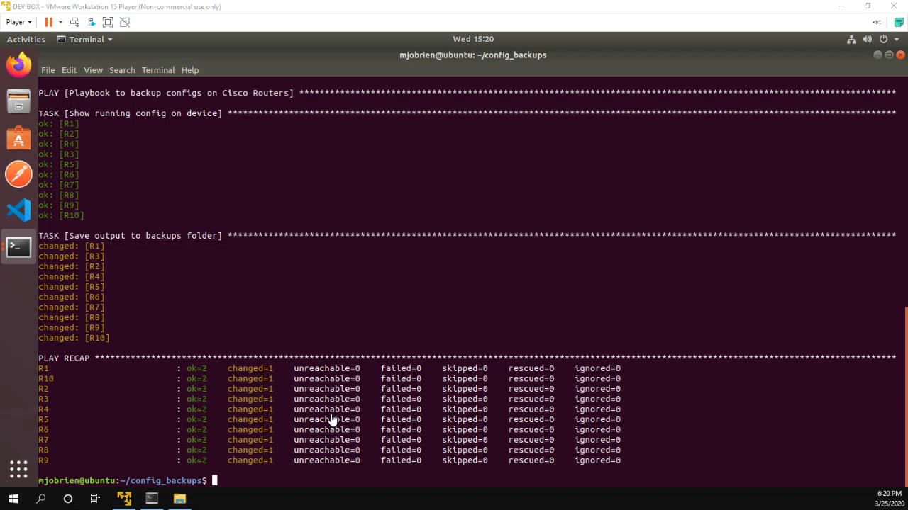 Using Ansible To Backup Cisco Routers With Netbox Youtube