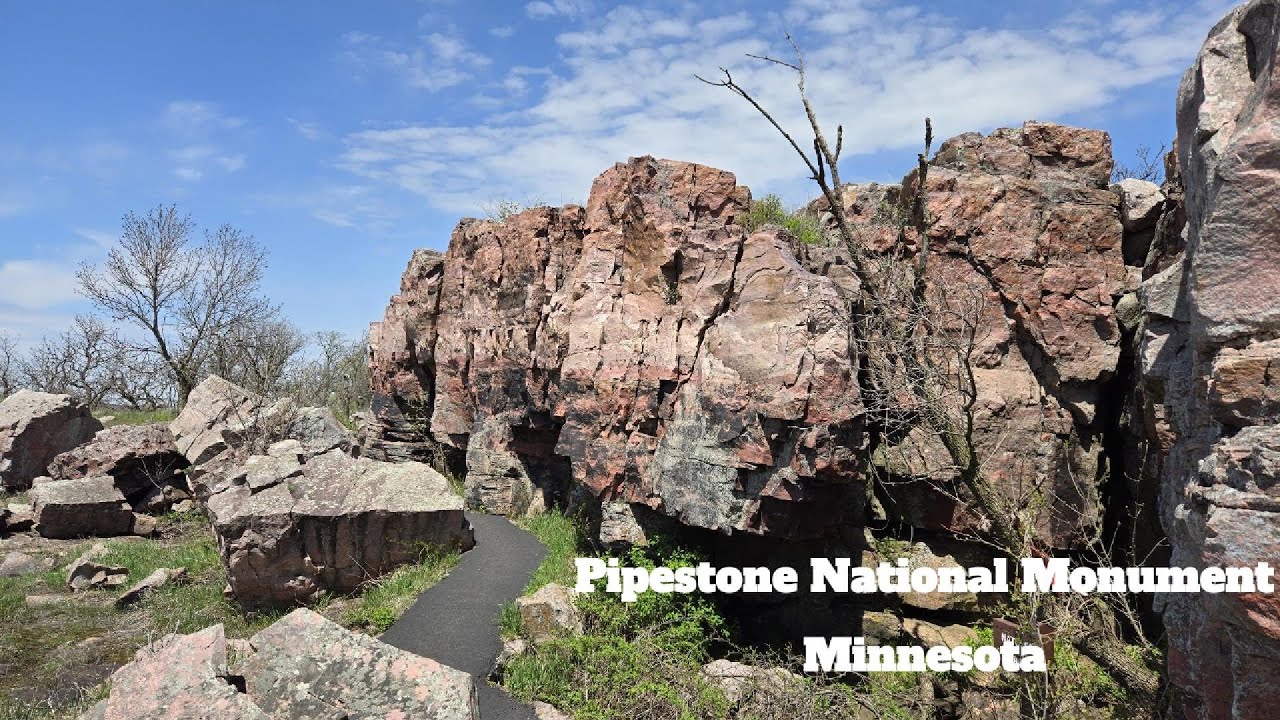 Pipestone National Monument (Minnesota) - YouTube