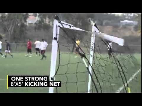 SKLZ Quickster Soccer / Football Goal and Rebounder Combo System - Skill Trainer - By Reactsport.com