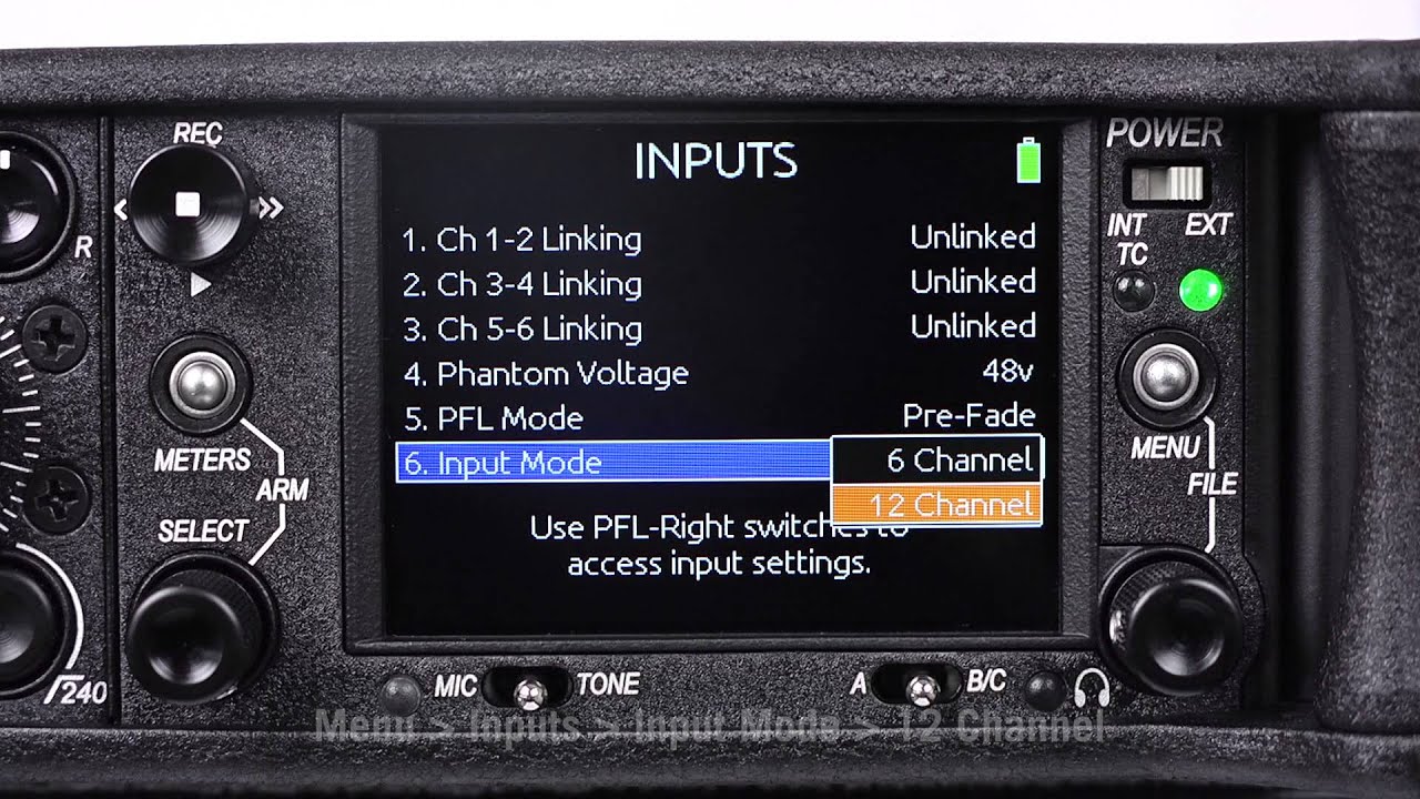 Sound Devices 664 Firmware 2.0 Update - YouTube