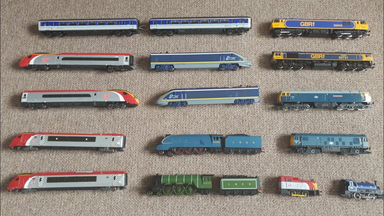My model railway collection, August 2024 (first model trains video ...