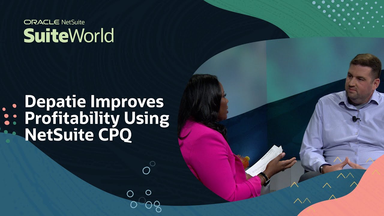NetSuite TV at SuiteWorld 2023: Depatie streamlines sales with NetSuite ...