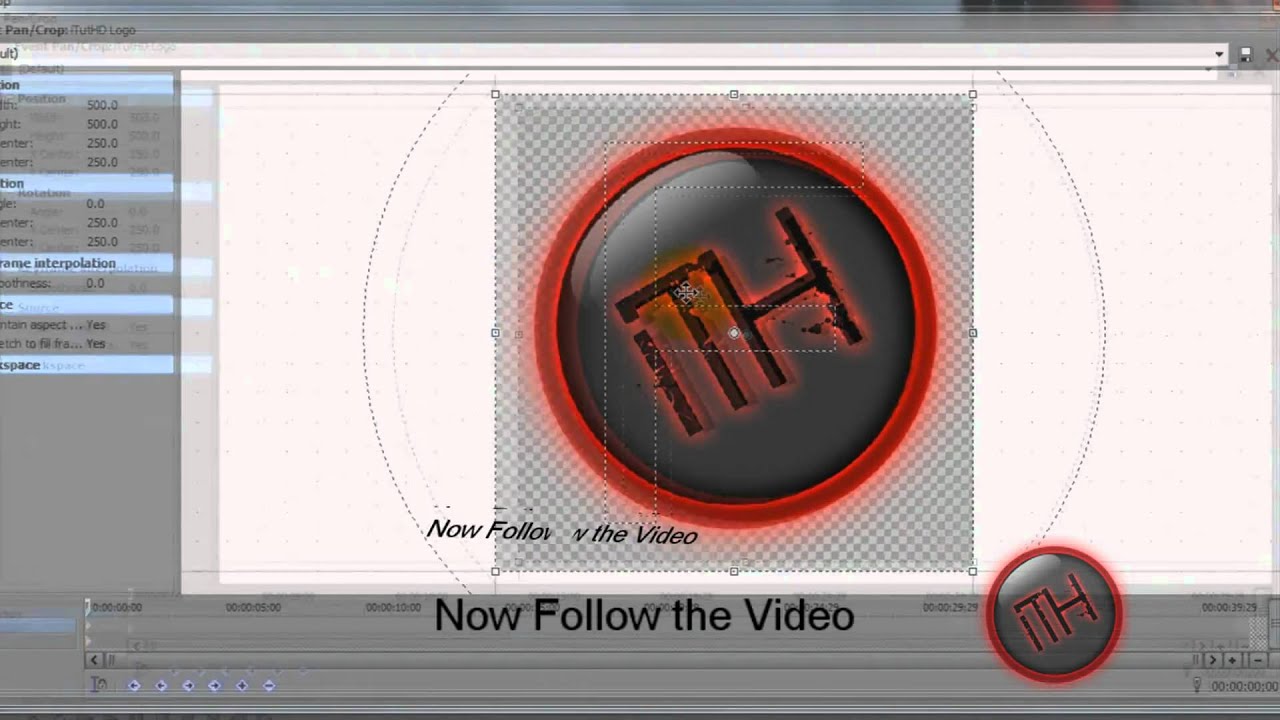 How To Add A Watermark on Sony Vegas Pro 10 [HD] - YouTube