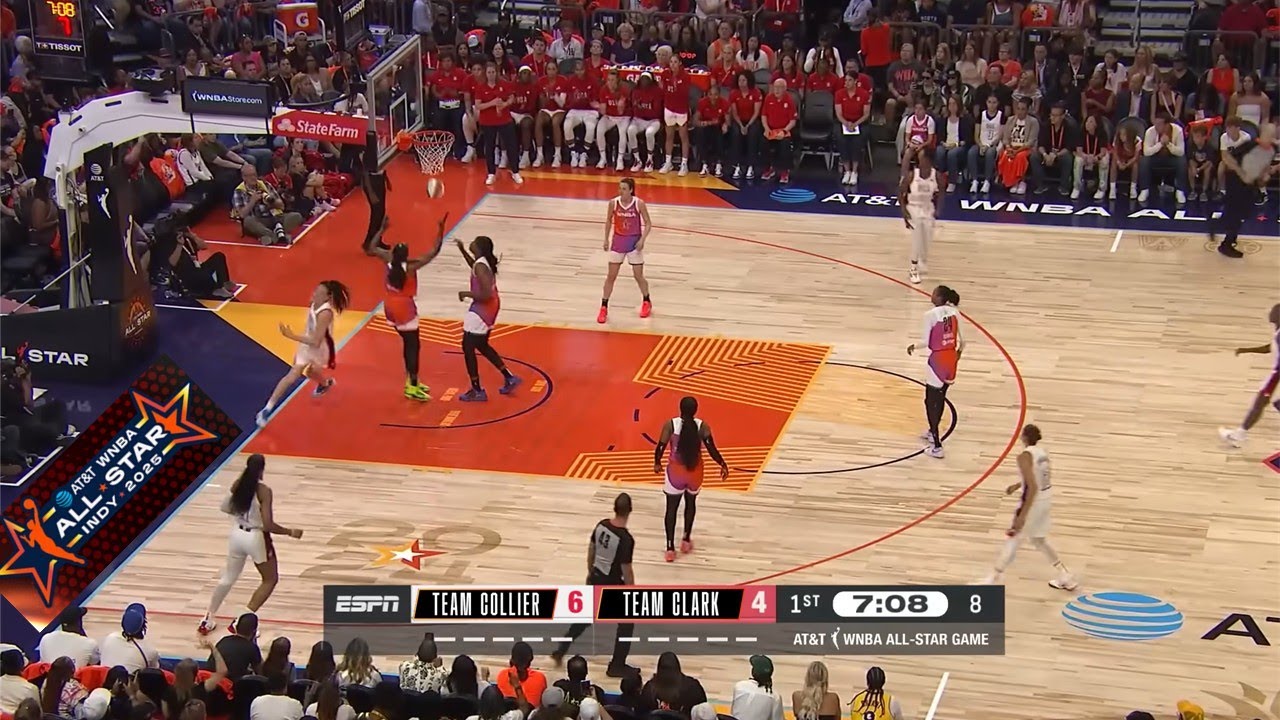 WNBA LIVE! Team Clark vs Team Collier ALL-STAR GAME LIVE | July 19 ...