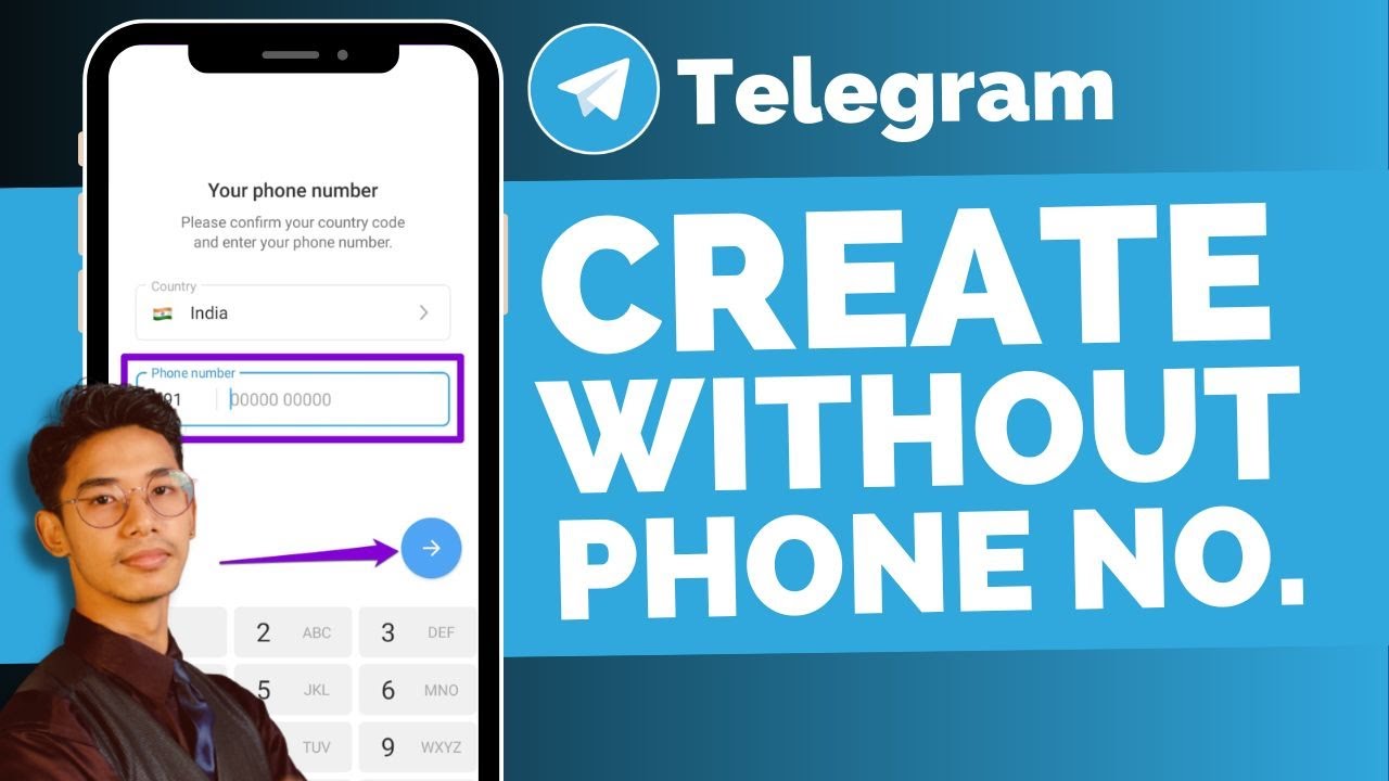 How To Create Telegram Account Without Phone Number ! - YouTube