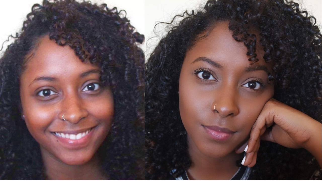 maquilhagem super simples e natural para o dia a dia - YouTube