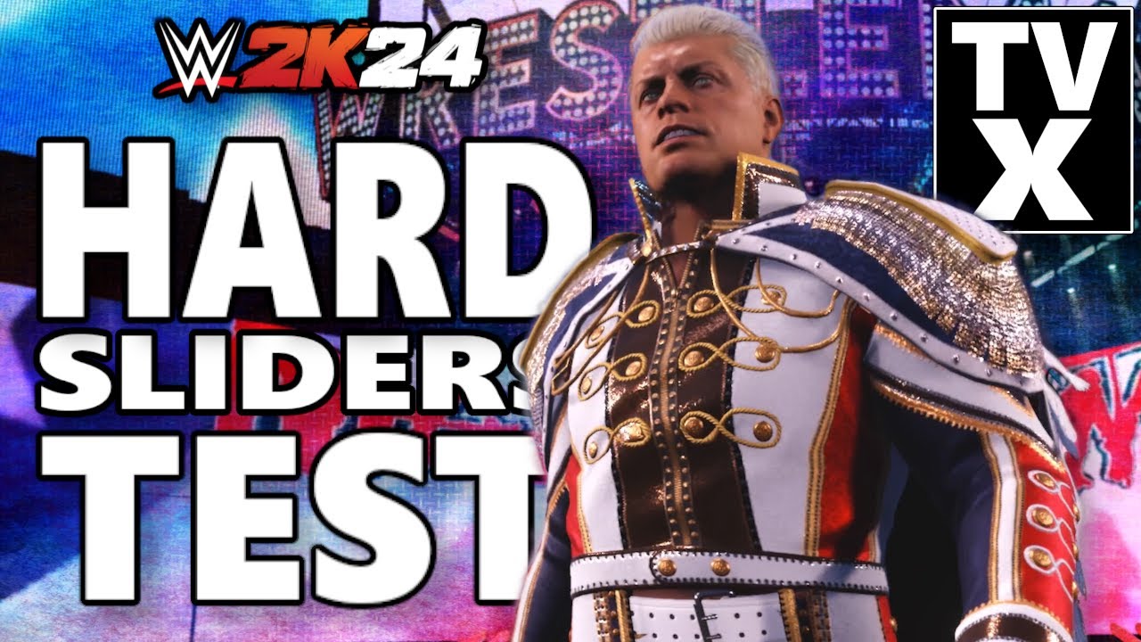 WWE 2K24 Hard Sliders Test Match! | WWE 2K24 Gameplay - YouTube