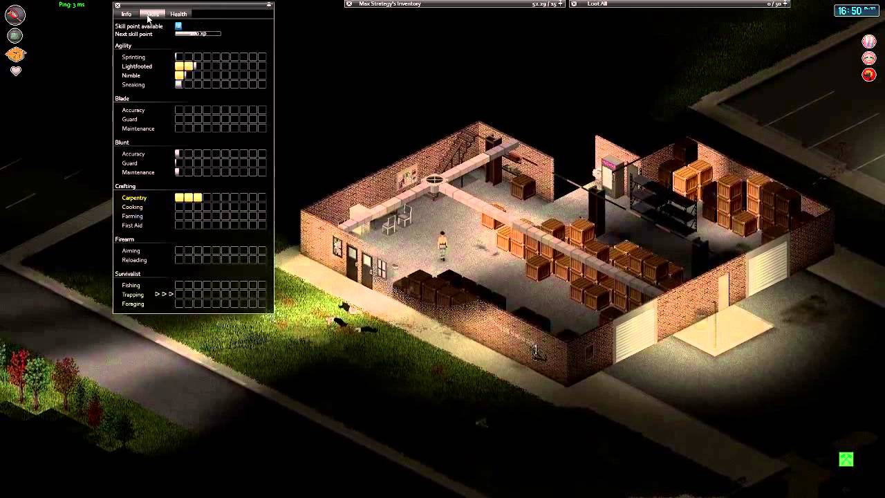 Let's Play Project Zomboid EP3: Looting and Security - YouTube