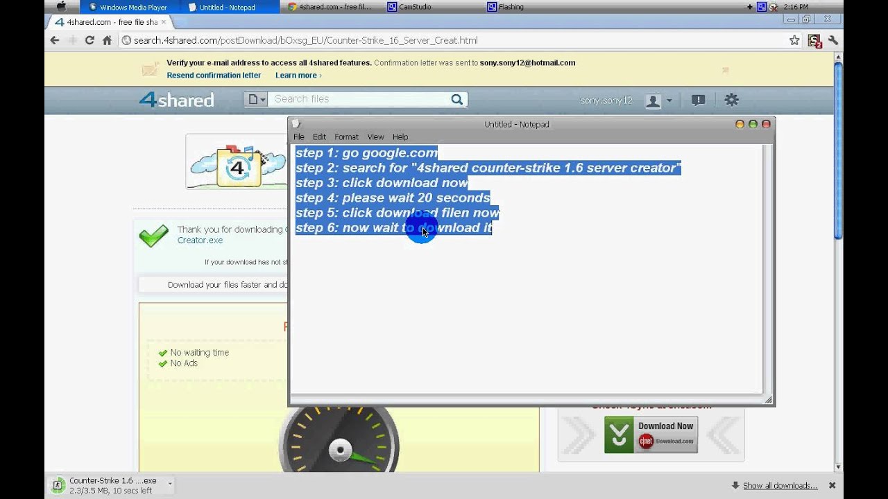 how to open server online cs1.6 - YouTube