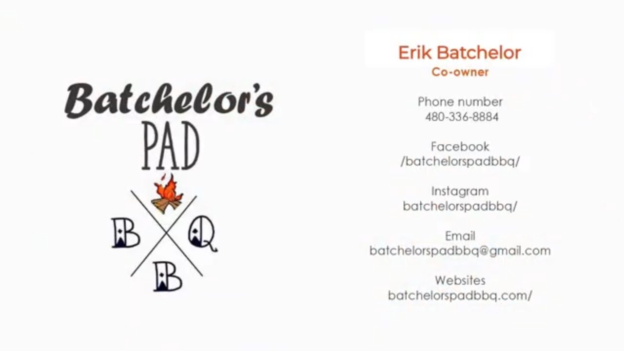 Community Spotlight - Batchelor's Pad BBQ - YouTube