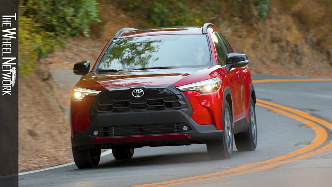 2026 Toyota Corolla Cross XLE AWD | Soul Red Crystal | Driving ...