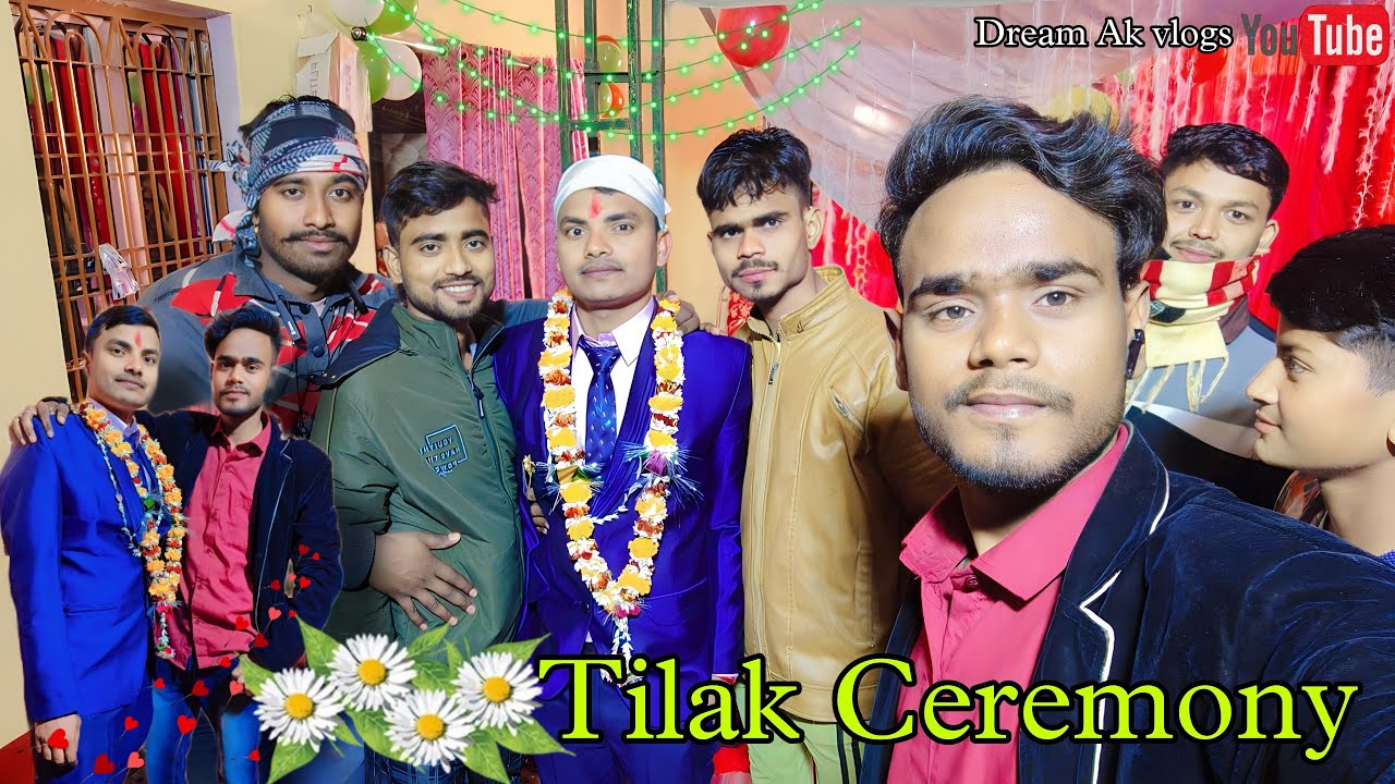 Tilak Ceremony with brother|| Weeding|| Very excited 😊|| Welcome to my ...