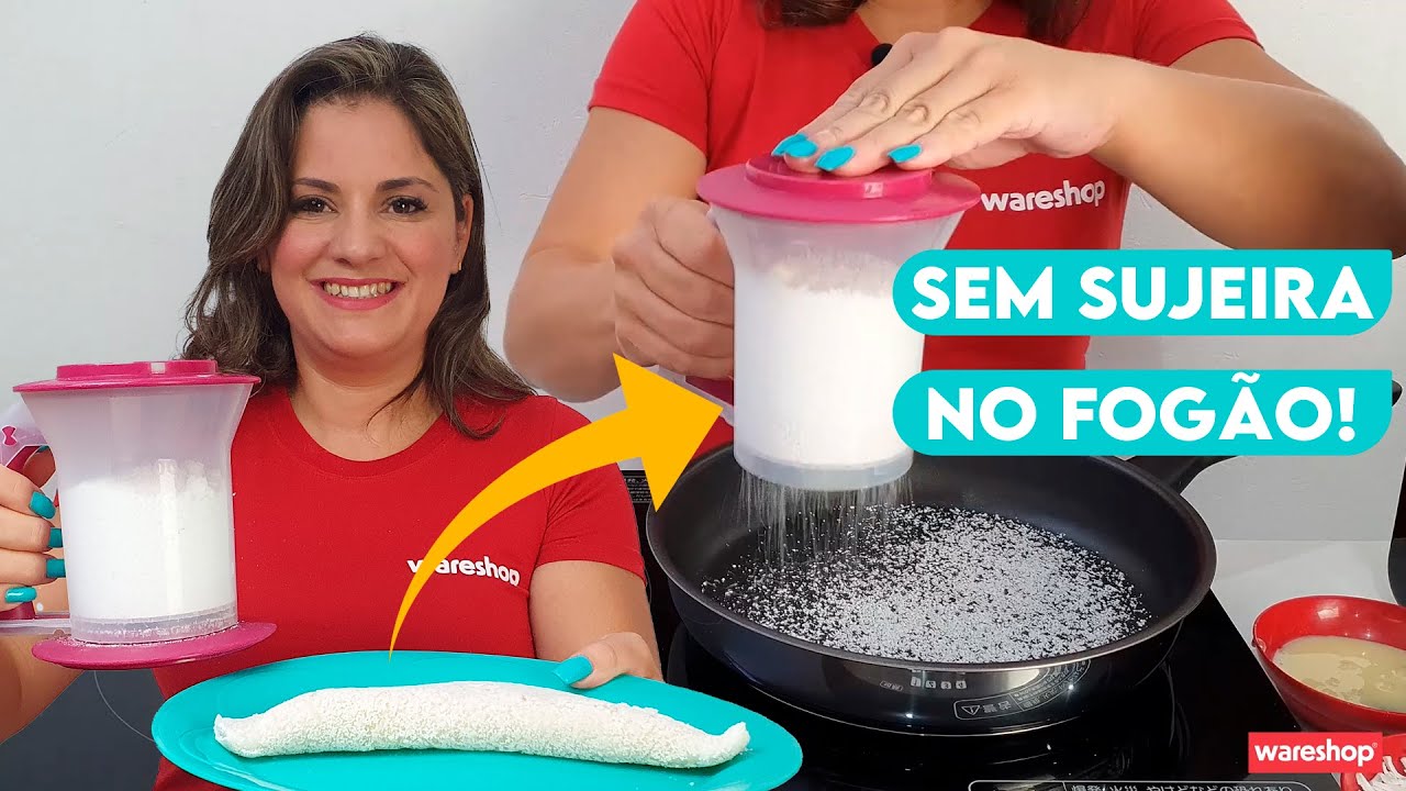 Tapioqueira Tupperware: MUITO PRÁTICA! - YouTube