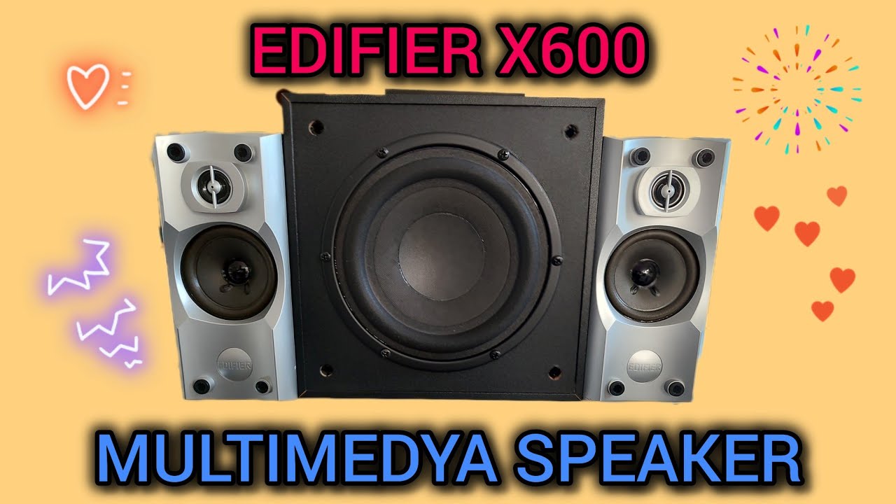 EDIFIER X600 Multİmedia Speaker - YouTube