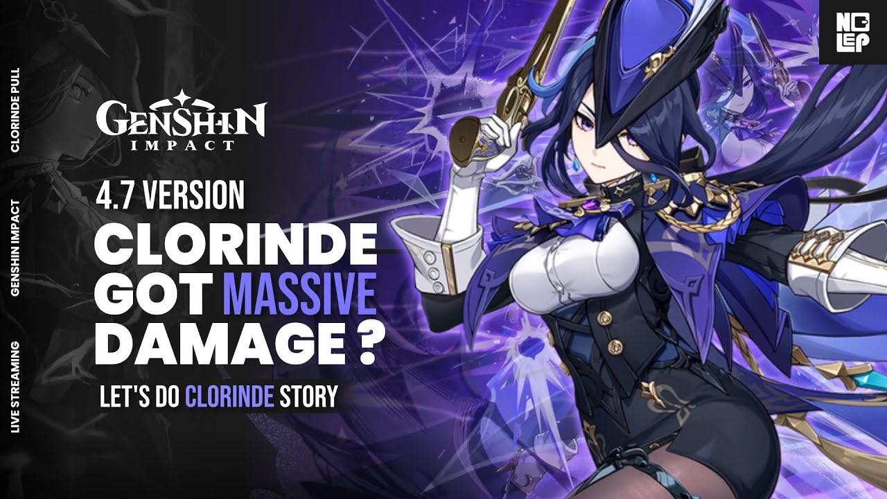 GENSHIN IMPACT 4.7 | Clorinde Story and Gameplay - YouTube