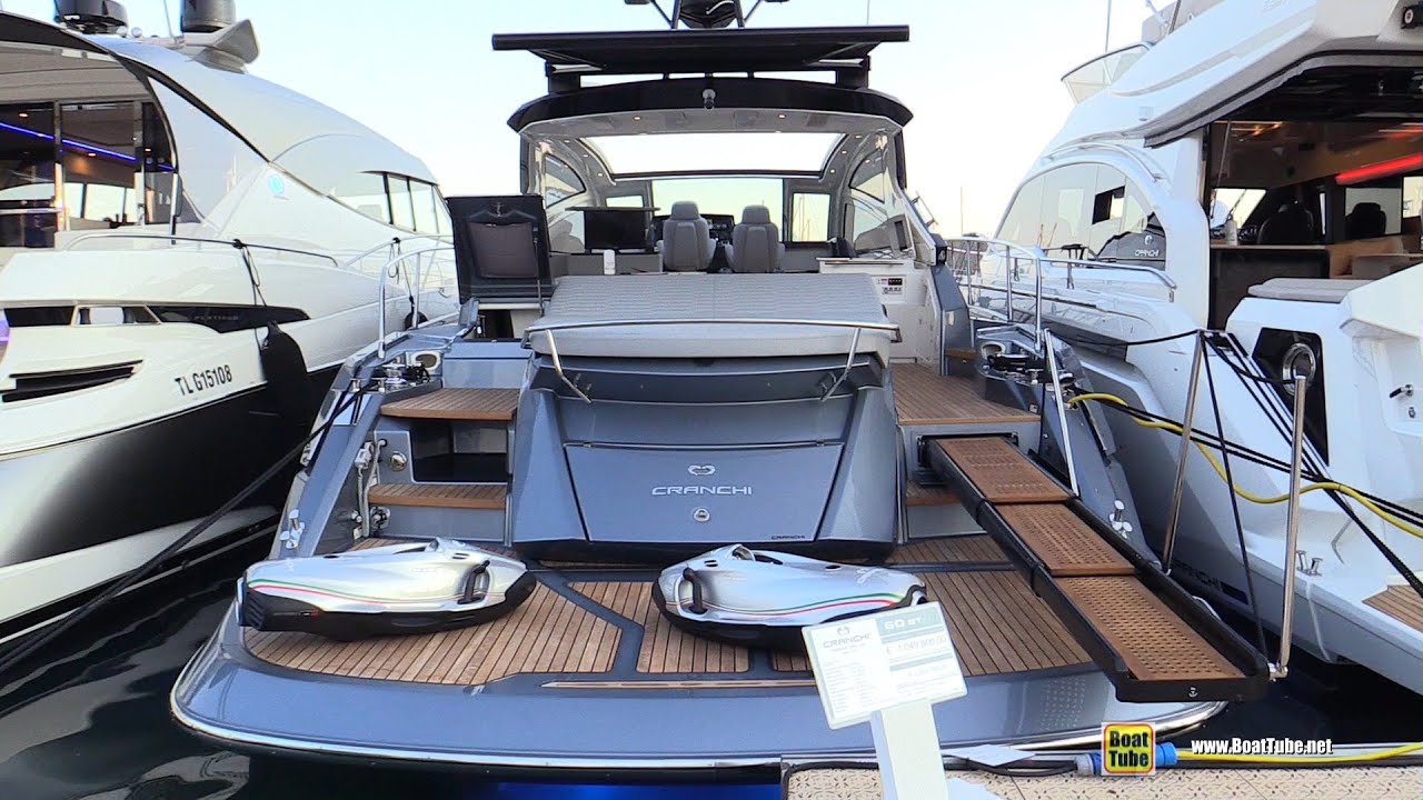 2022 Cranchi 60 ST Motor Yacht - Walkaround Tour - 2021 Cannes Yachting ...