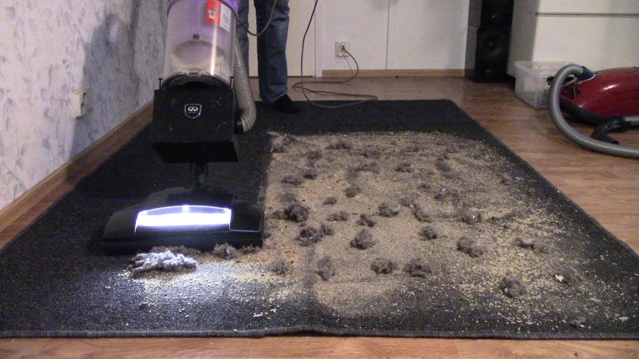Big Mess Test: DIY Upright Vacuum Cleaner - YouTube