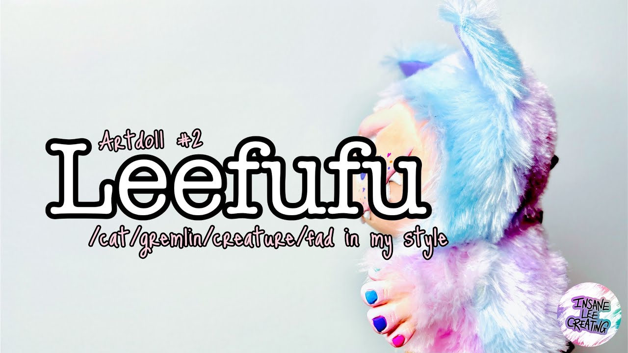 This Isn’t Your Average Labubu! | Handmade Creepy-Cute Leefufu Art Doll ...