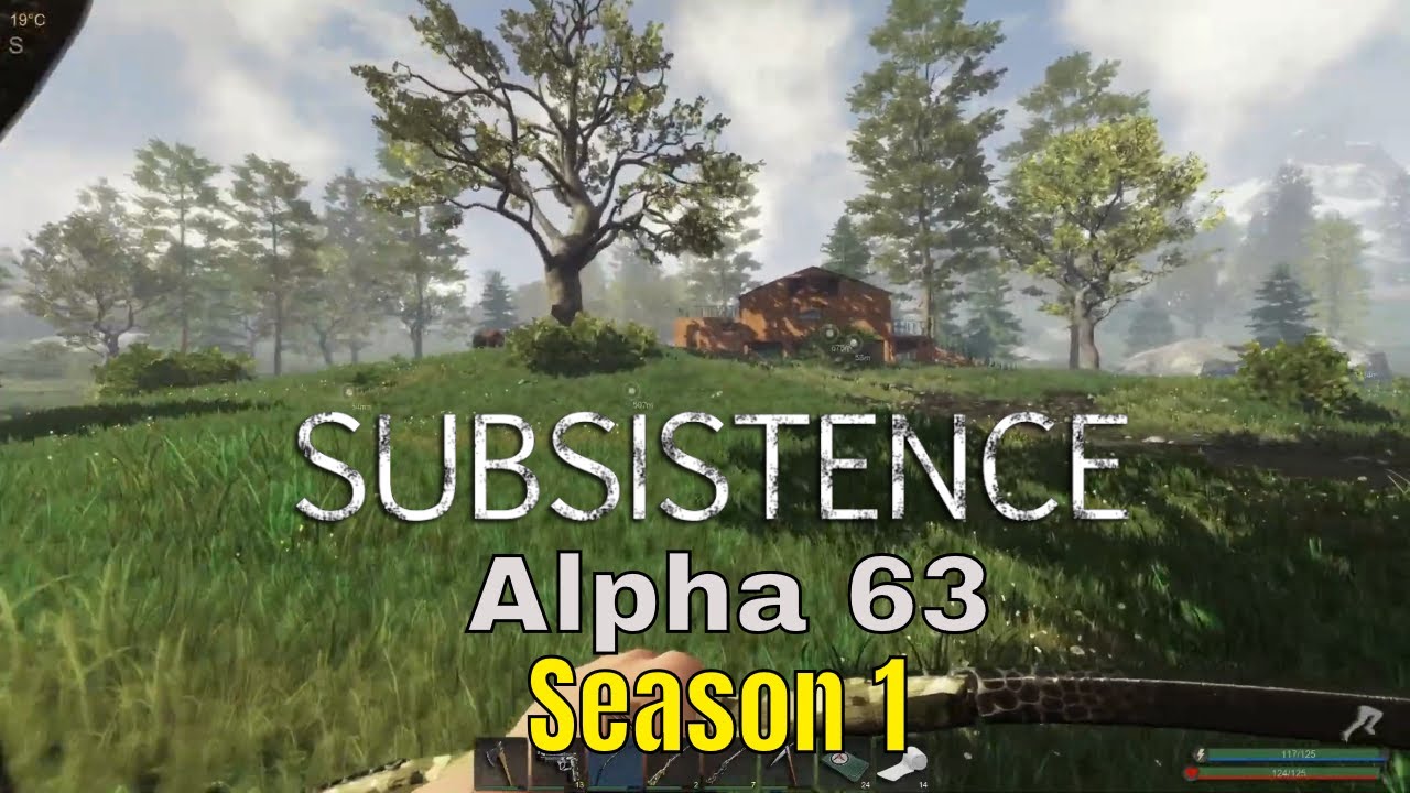 Subsistence Alpha 63 Season 1 Working On The Center Pond Base - YouTube