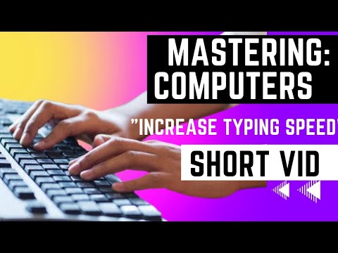 Master The Keyboard: Increase Typing Speed With Typing Master - YouTube